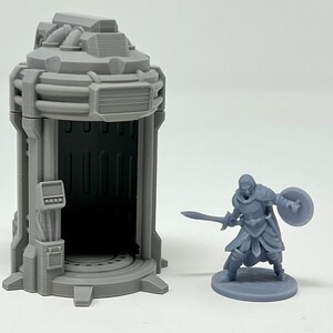 Dnd Sci-fi Transporter Space Ship Star Wars Legion Alien - 28mm ...