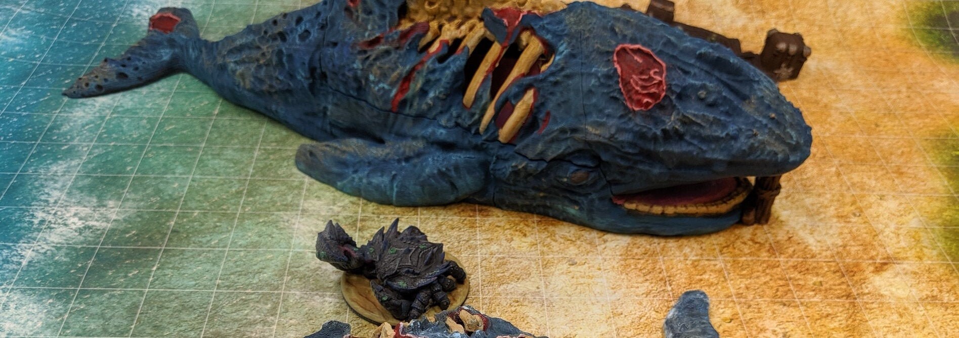 Dnd Depths of Savage Atoll Sea Hag Lair Whale Corpse Tabletop - Etsy UK