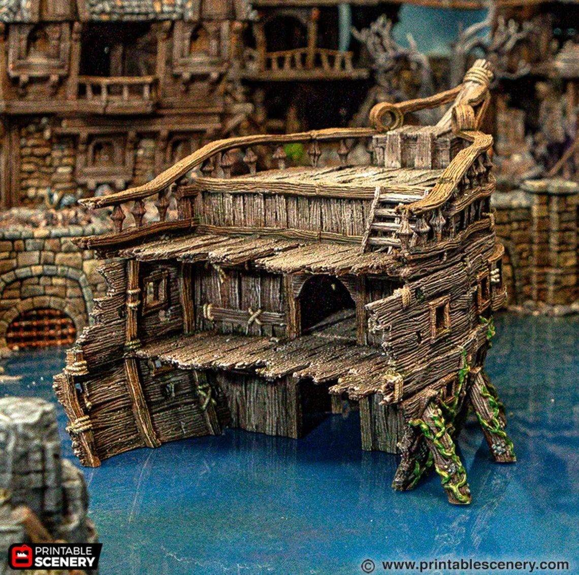 Dnd Shipwrecked Siren Pirate Ramshackle and Ruin Scatter Tabletop RPG ...