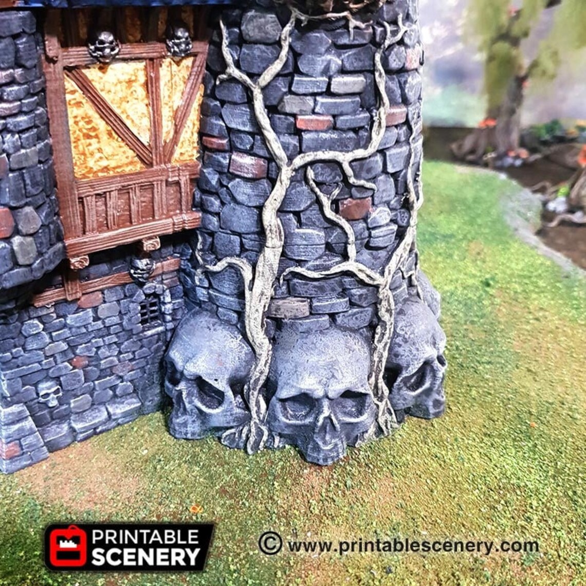 Dnd Evil Sorcerer's Tower Wizard Keep Stronghold Realm Port Winterdale ...