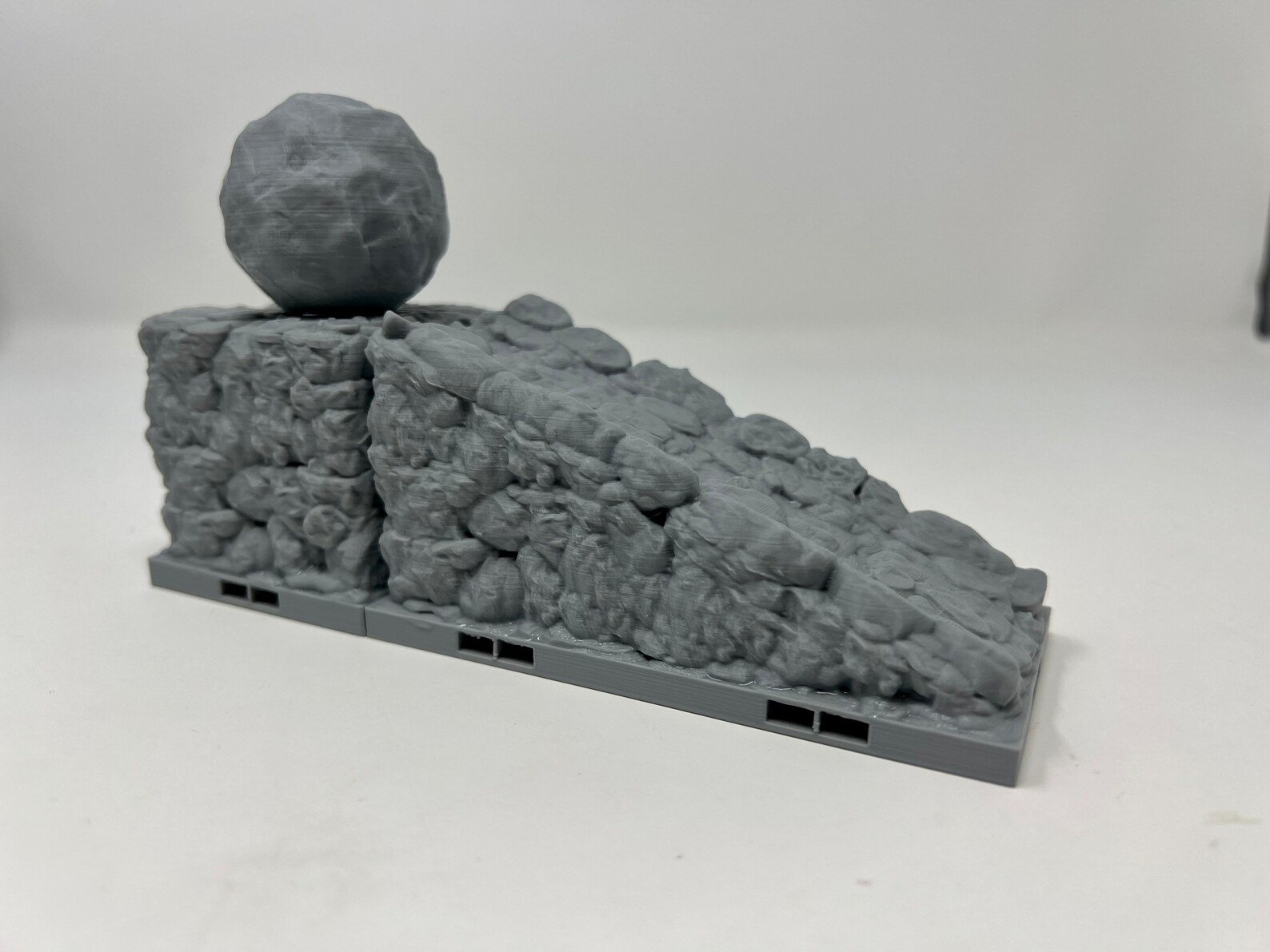 Dnd Boulder Trap Dungeon Castle Trap Magical Scatter Terrain - Etsy