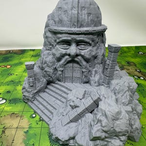 Dnd Dwarven Mine Entrance Dwarf Mountain City Gate Hidden City Tabletop ...