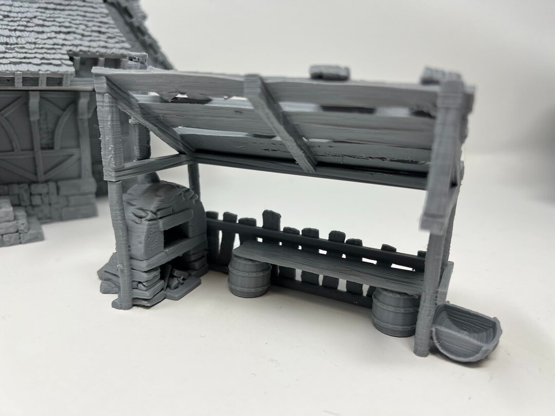 Dnd Cooking Shed for Gypsy or Soldier Encampment Medieval - Etsy