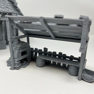 Dnd Cooking Shed for Gypsy or Soldier Encampment Medieval Tabletop ...