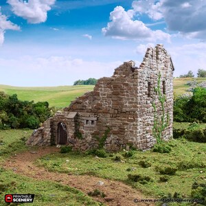 Dnd Ruined Norman Stone Manor Cottage Medieval House From King and ...