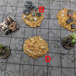Dnd Treasure Hoard Cache Gold Coins Money Pirate Dragon Loot Tabletop ...