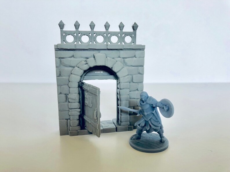 Dnd Battle Grip Stone Wall Pieces Medieval Ramparts - Etsy