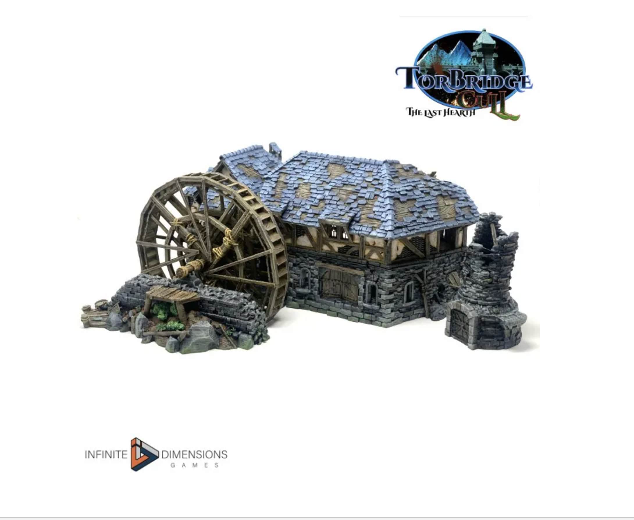 Dnd Lumbermill Saw Mill Logging Camp Medieval Tabletop Scatter Terrain ...