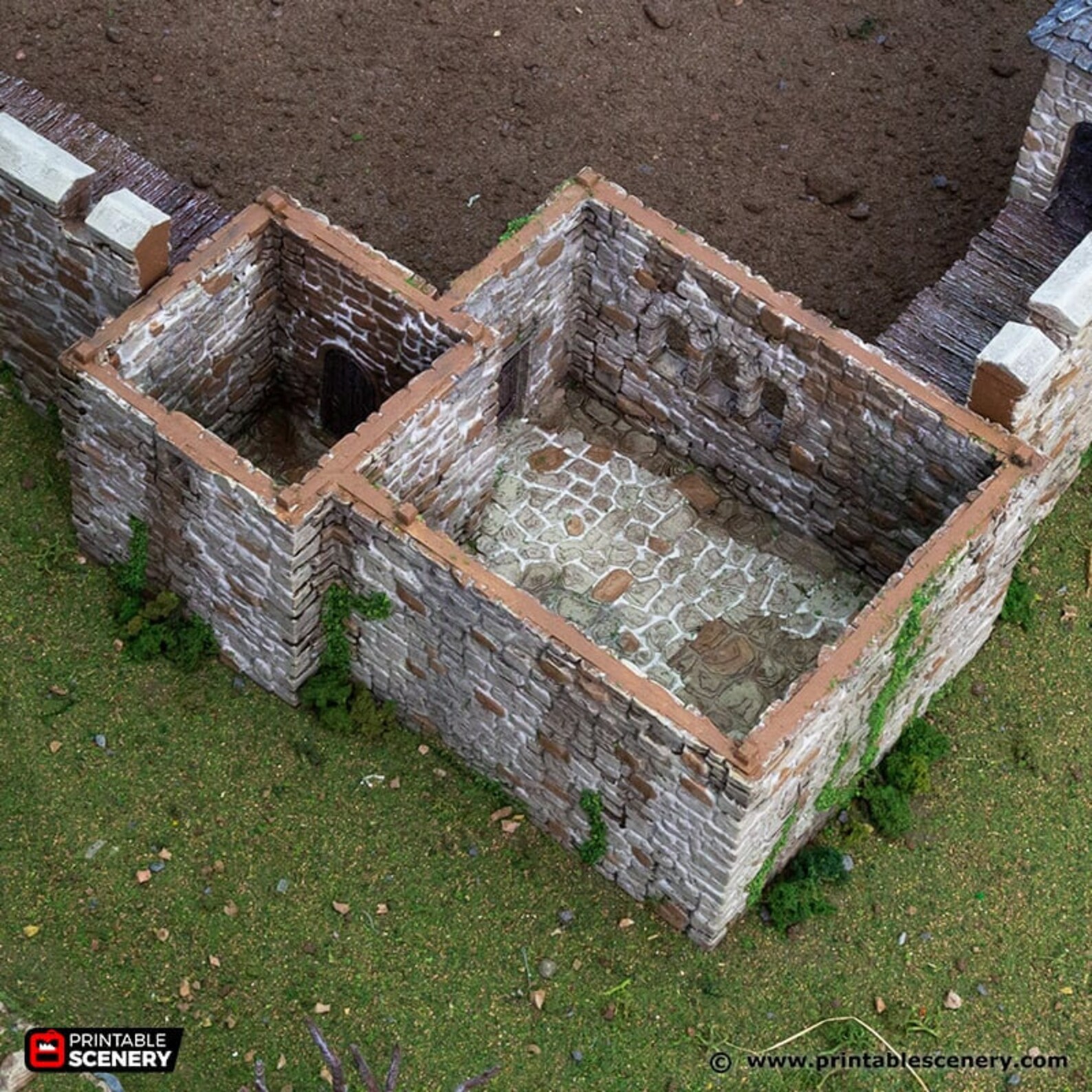 Dnd King's Quarters Castle From King and Country Village Medieval ...