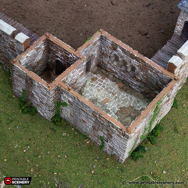 Dnd King's Quarters Castle From King and Country Village Medieval ...