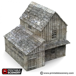 Dnd Miner's Shack Wild West Scatter Terrain Tabletop RPG Dungeons and ...