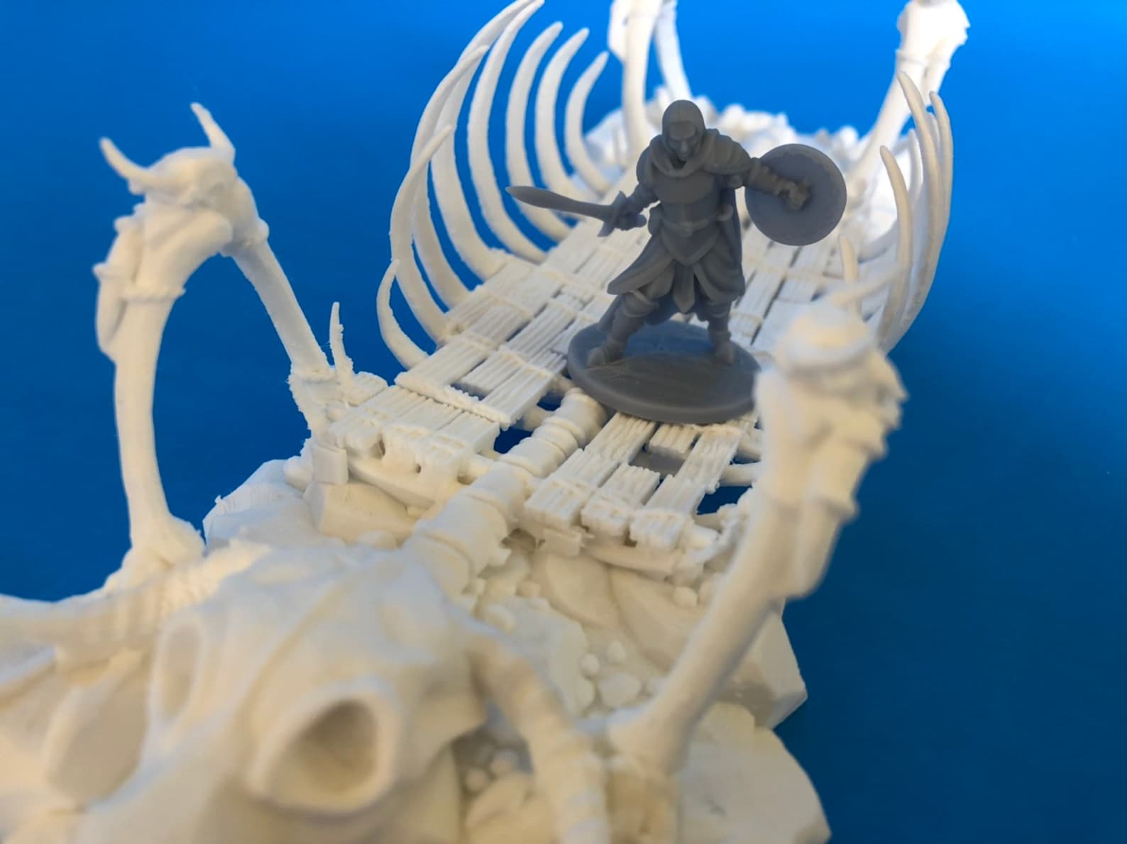 Dnd Bone Bridge Orc Tribal Lost Islands Tabletop Underdark | Etsy