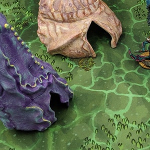 Dnd Aquatic Seashell House Coral Reef Atlantis Underwater Merfolk City ...