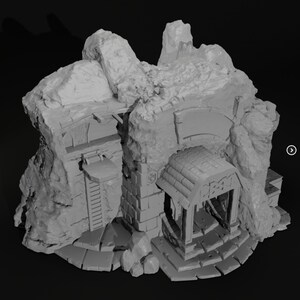 Dnd Dwarven Mine for Mountain Dwarf Mining City Scatter Village ...
