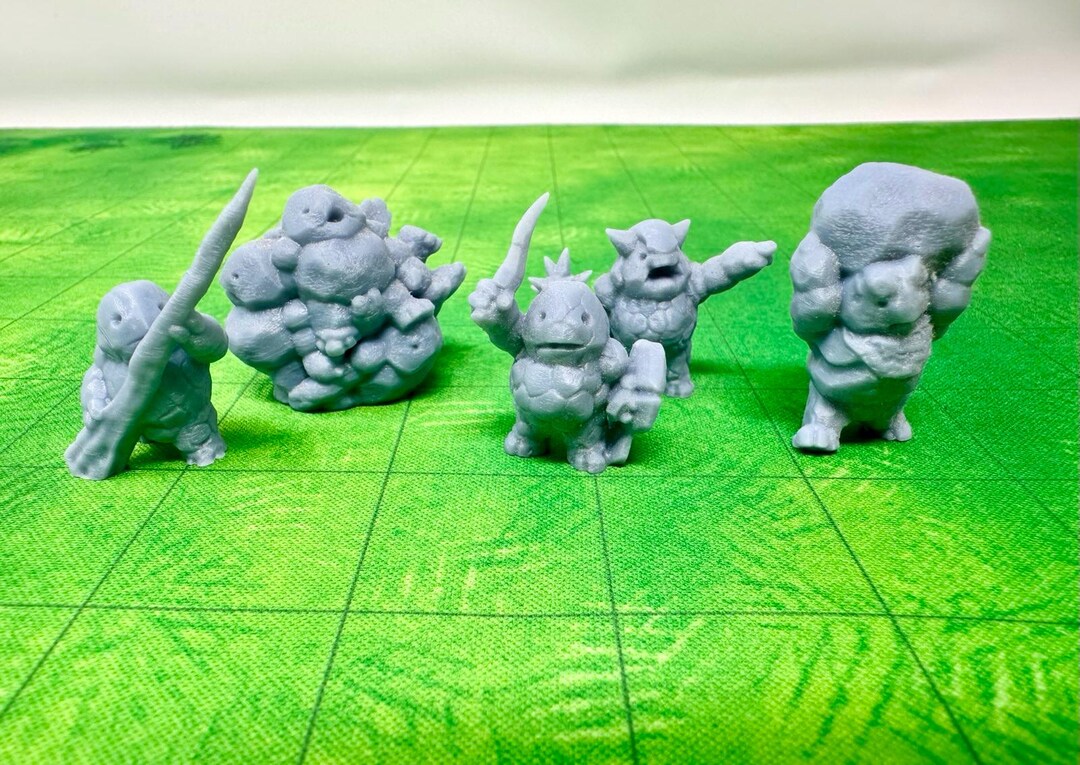 Dnd Armies of the Earthenkind New BONUS Set Earth Elemental Rock Golem ...