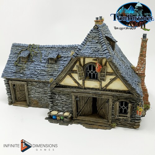 Dnd Last Hearth Inn Kitchen for Village 28mm Miniature Terrain - Etsy