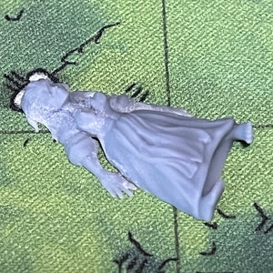 Dnd Corpse Female Resin Miniature Plague Victim Dead Body Person NPC ...