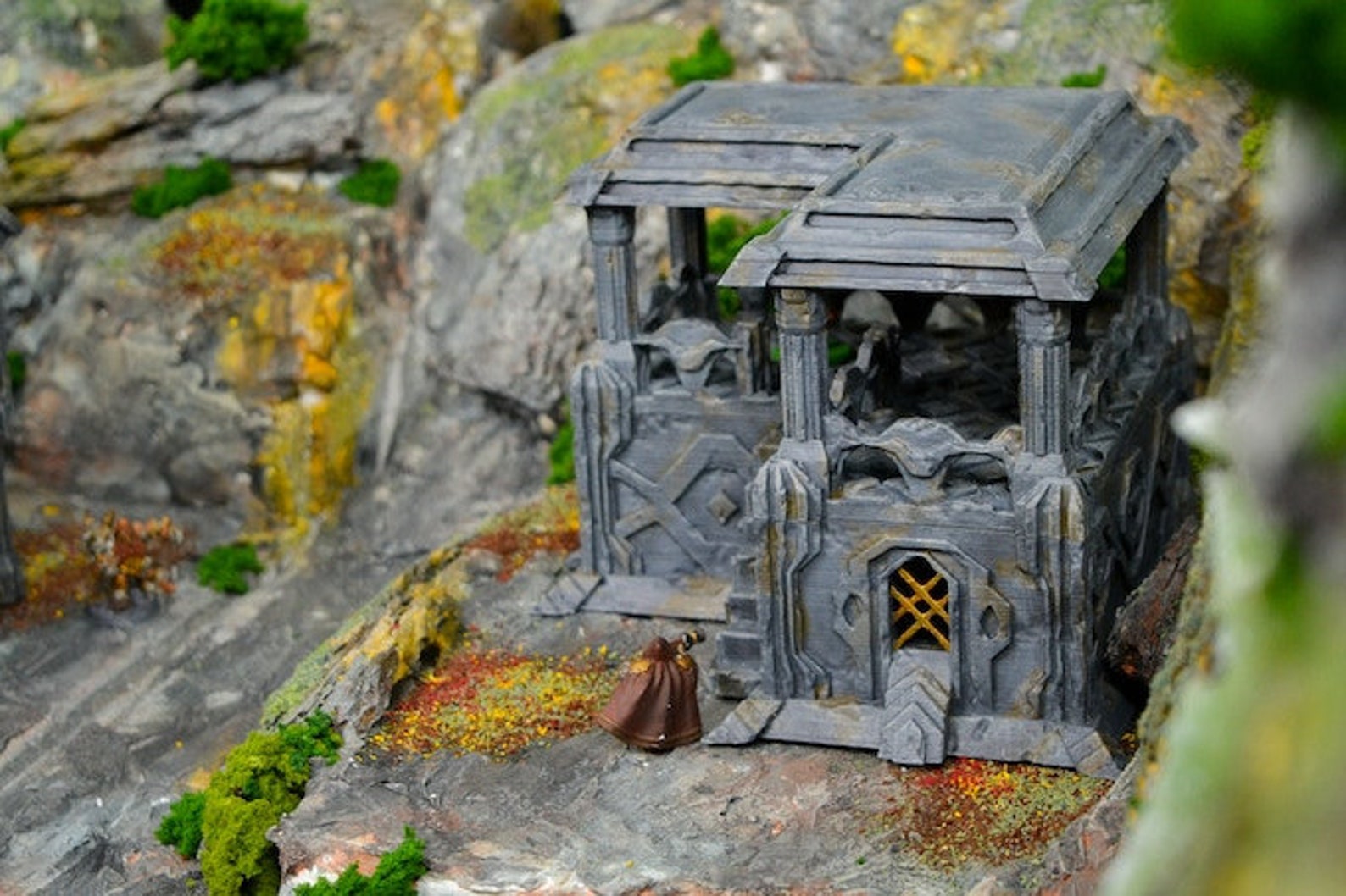 Dnd Dwarven House 5 Dwarf Home 28mm Scatter Tabletop Terrain - Etsy