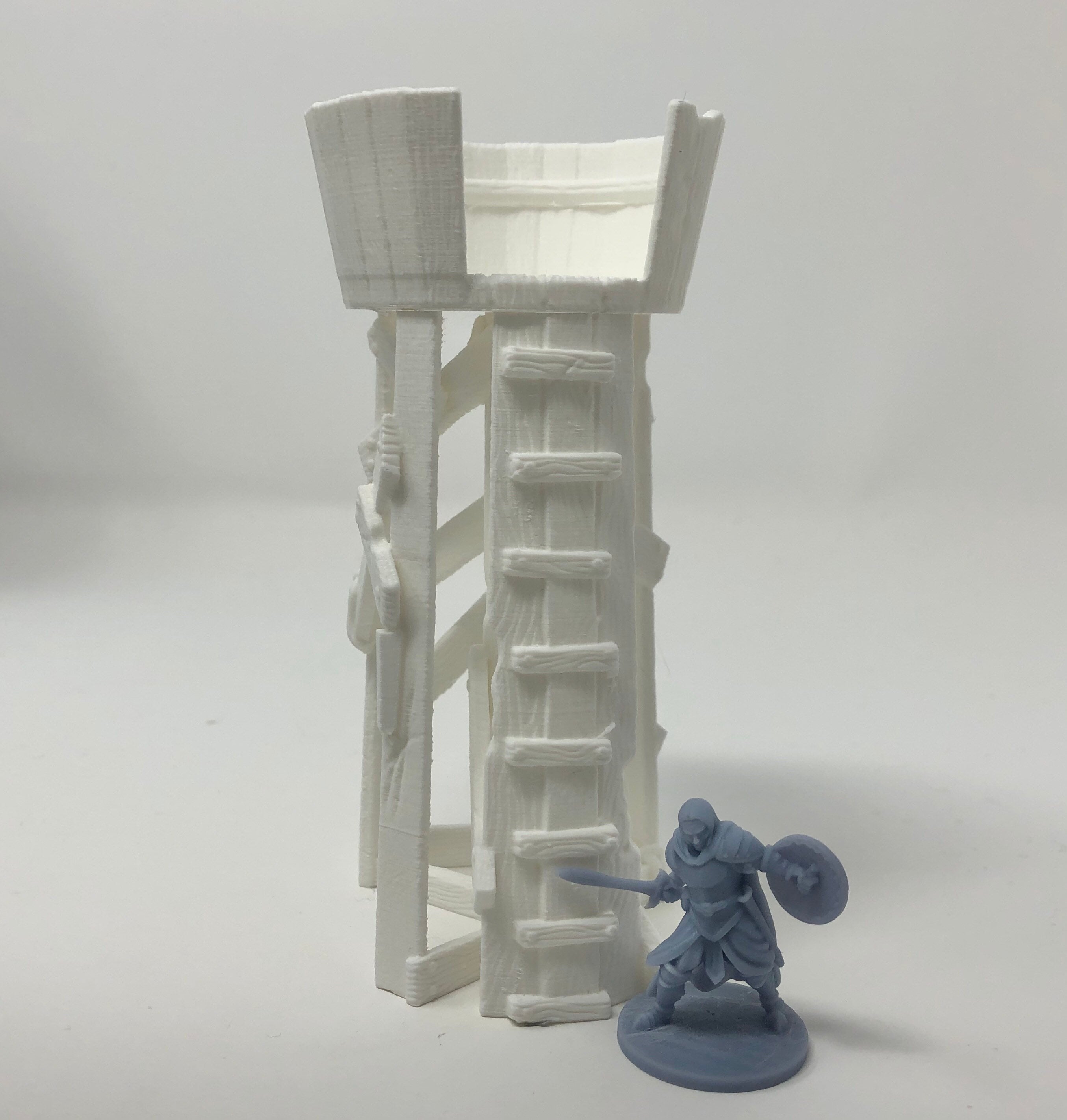 Dnd Wooden Watchtower Lookout Sentry Guard Post Tower Tabletop - Etsy