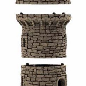 Dnd King's Round Tower Castle From King and Country Village Medieval ...