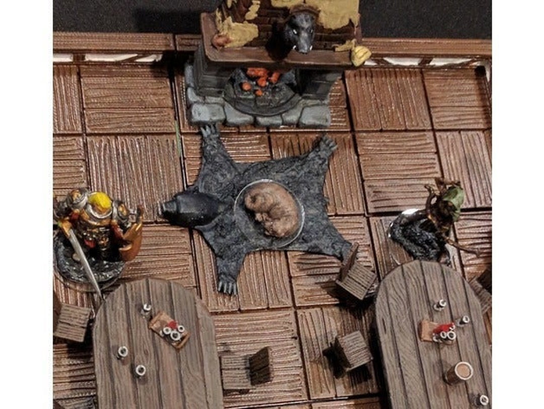 Dnd Bearskin Rugs Pelts Fur Trade Hunter Trophy Tanning Dire Bear ...