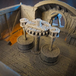 Dnd Windmill City of Tarok Medieval French Village Tabletop Scatter ...