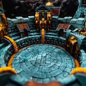 Dnd Dwarven Arena Fighting Pits Mountain Dwarf Mining City Scatter ...