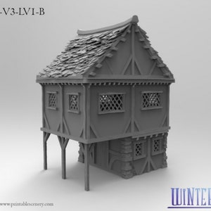 Dnd Townhouse Noble Cottage Medieval Home House Port Winterdale Village ...