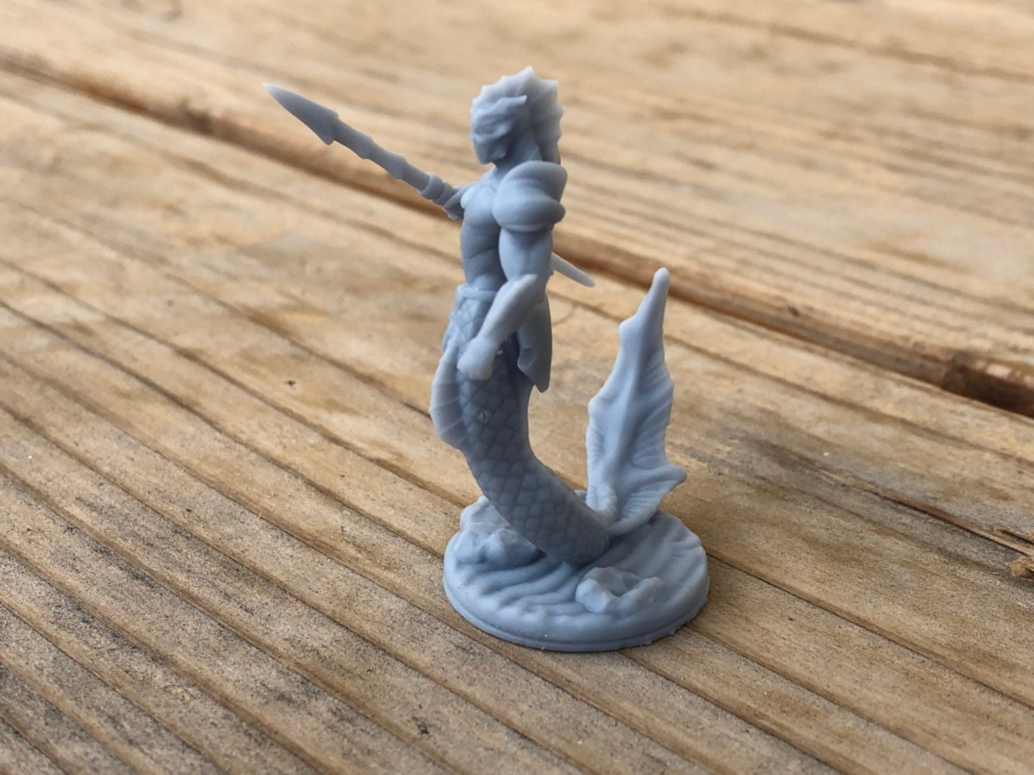 Merfolk Male A 28mm Miniature Resin RPG Warhammer D&D Tabletop | Etsy