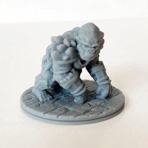 Dnd Armored Gorilla Ape Primate Jungle Wild Beast Miniature Animals RPG ...