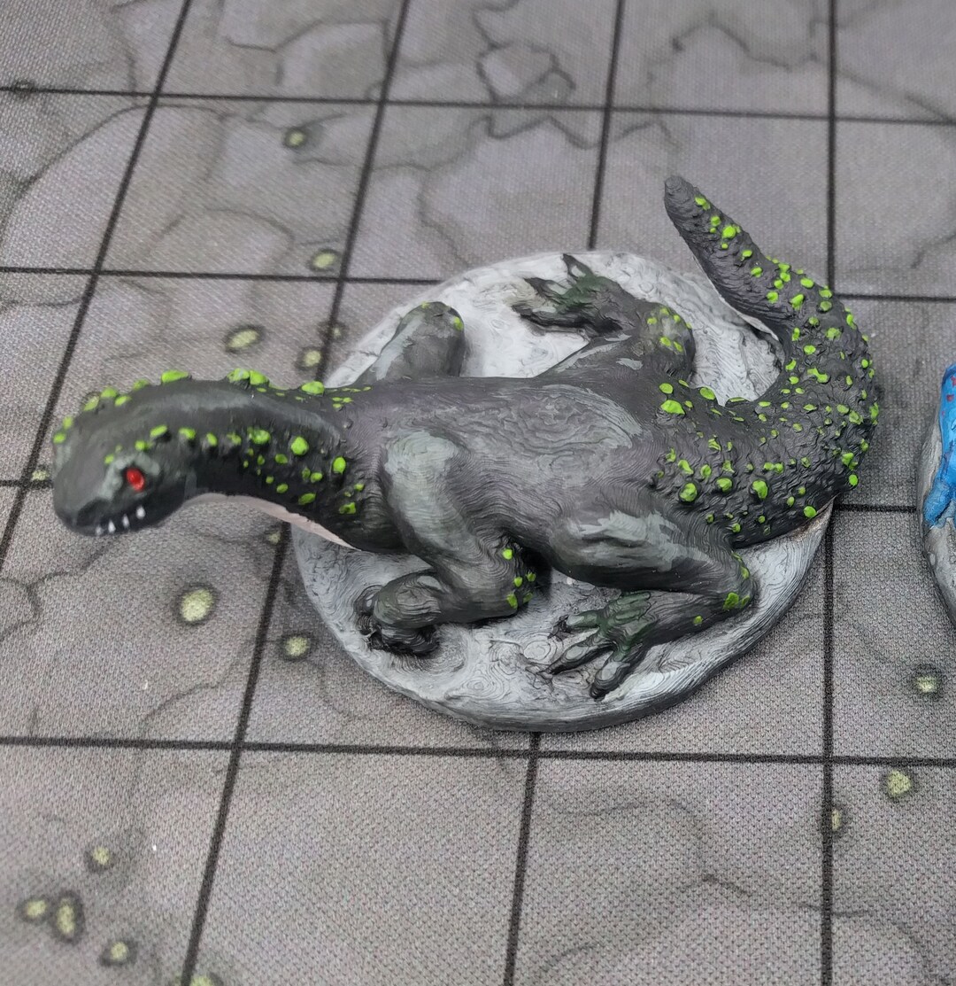 Dnd Giant Lizard RPG Underground Cave Animal Monster Miniatures Games D ...