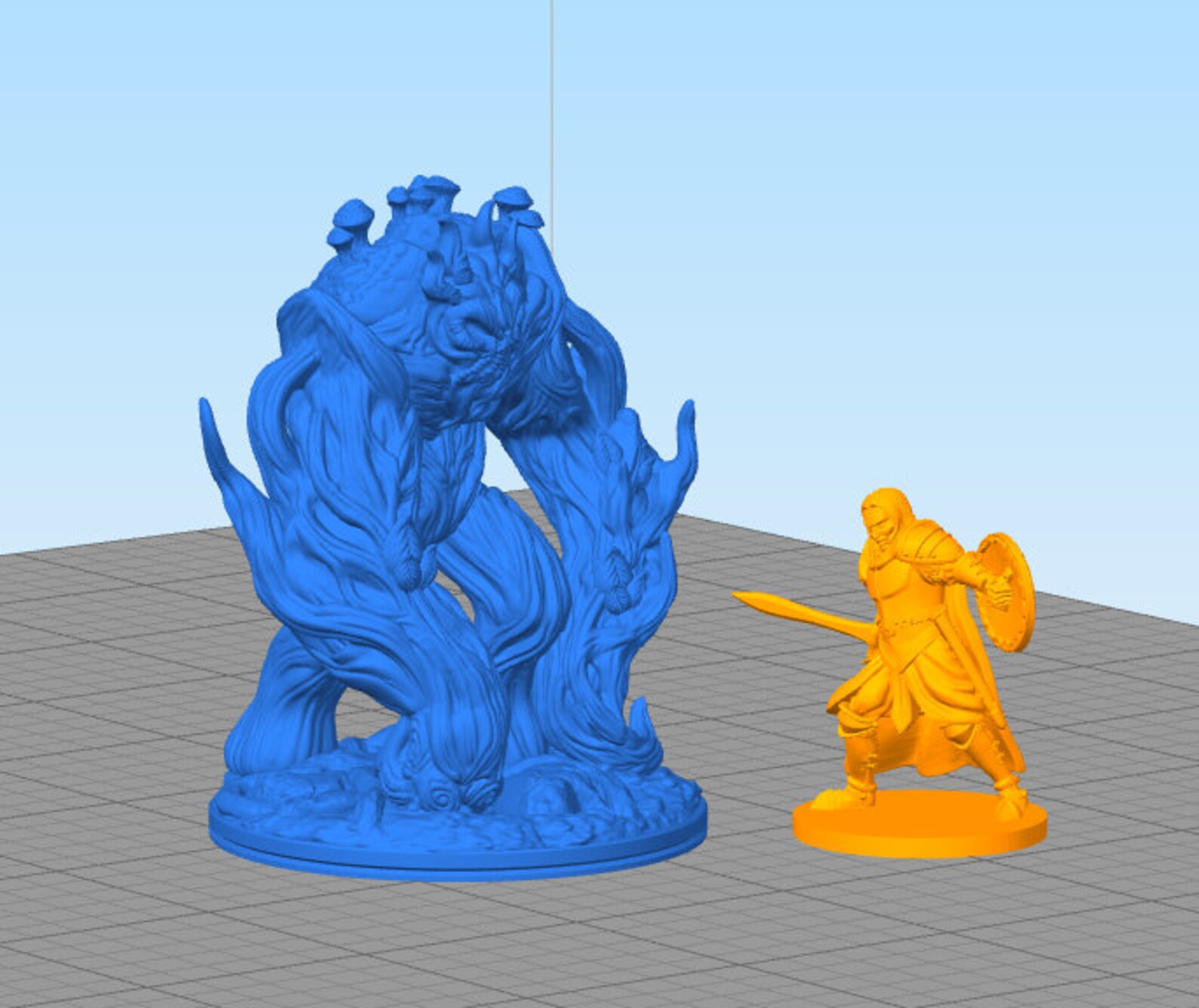 Dnd Jungle Shambler Vine Creature Monster Tabletop Scatter Terrain ...