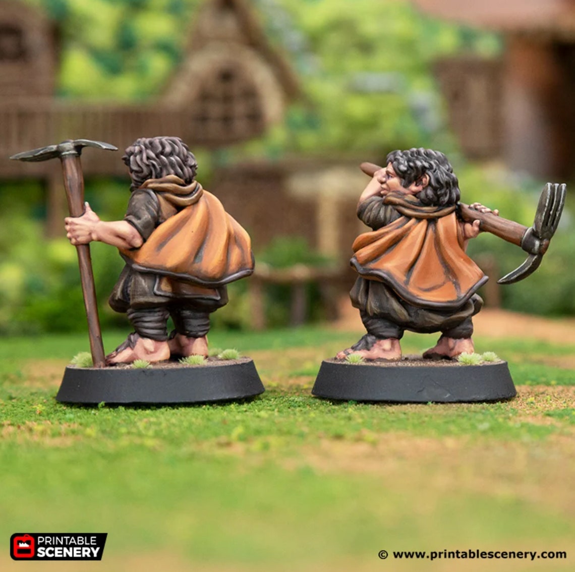 Dnd Grommit Stickle Marsh 28mm Hobbit Leader Miniature Rise of the ...