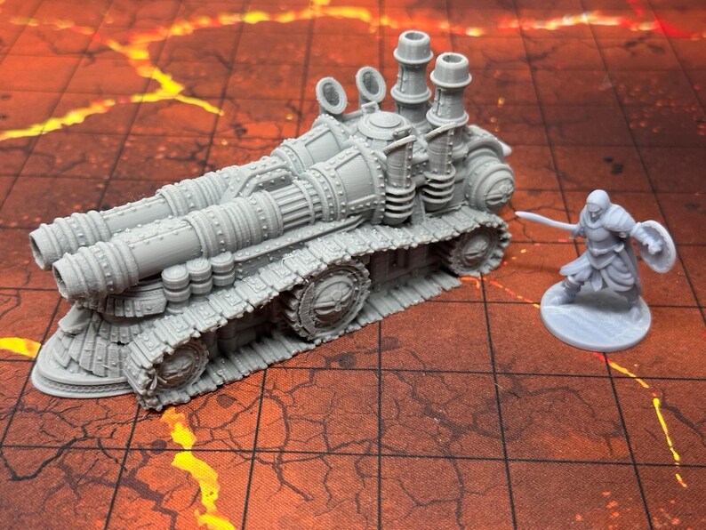 Dnd Dwarven Tank Style Guns Dwarf City Artillery Machine Dungeons and ...