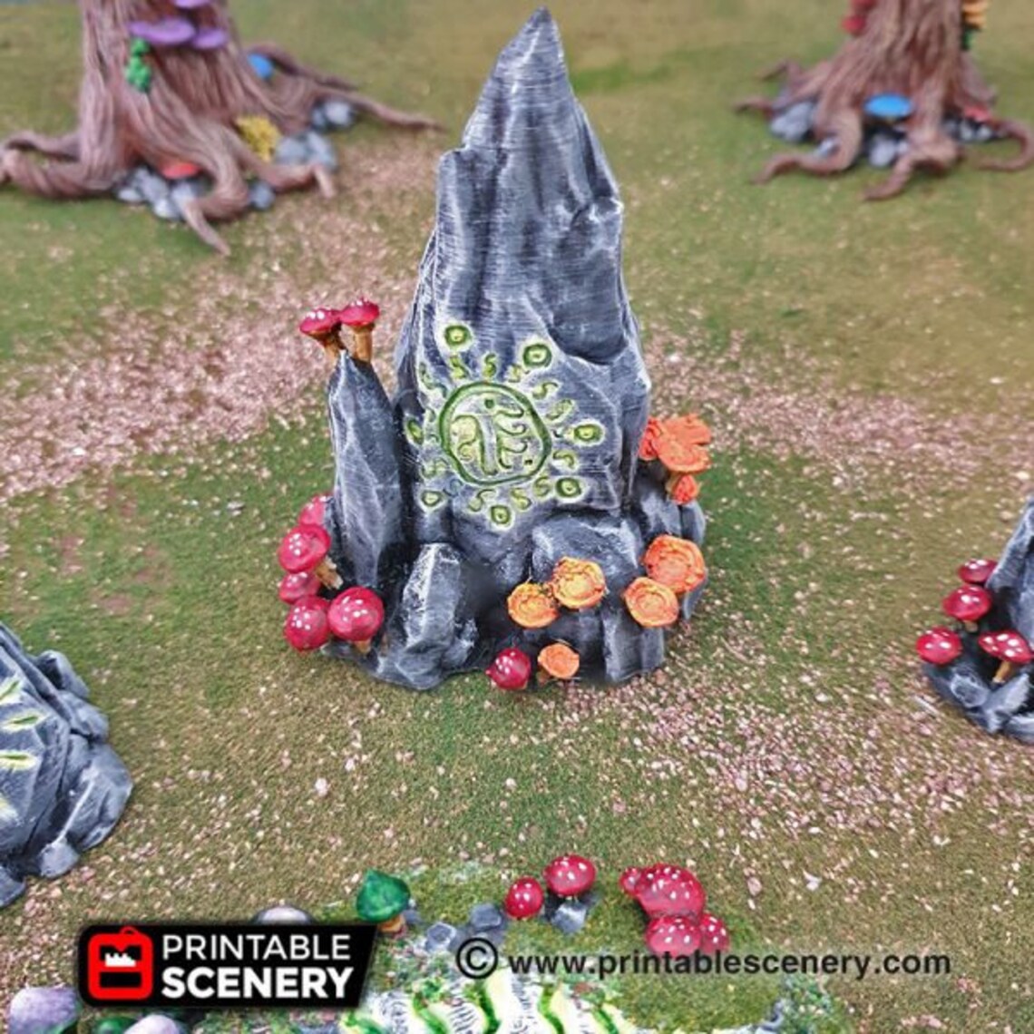 Dnd Faerie Circle Fairy Forest Druid Magical Ring Dungeons and Dragons ...