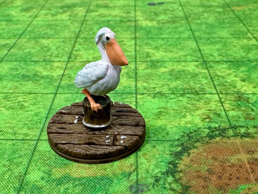 Dnd RPG Pelican Animal Companion Sea Bird Seaside Beach Tabletop ...