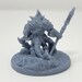 Dnd Sahuagin Deep Devil Baron Sea Warrior 28mm Resin Miniature RPG D&D ...