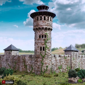 Dnd King's Round Tower Castle From King and Country Village Medieval ...
