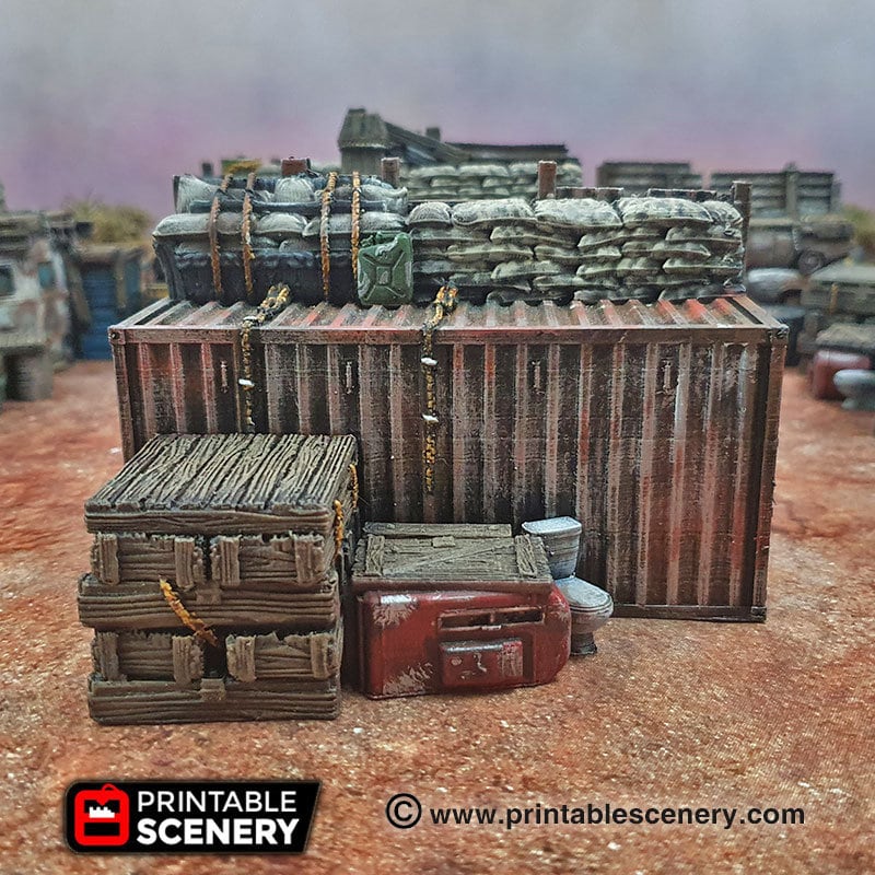 Dnd Junkfort Ramparts Junkyard Wreck Urban Derelict Gaslands - Etsy