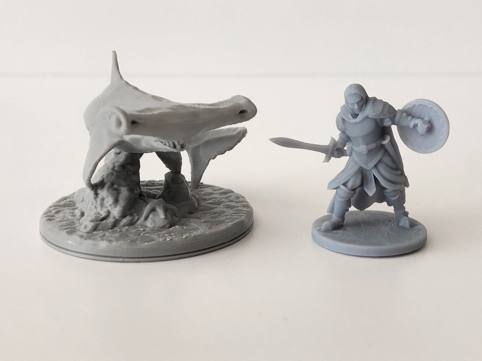 Dnd Hammerhead Shark Tabletop Terrain Underwater Sea Ocean Animal ...