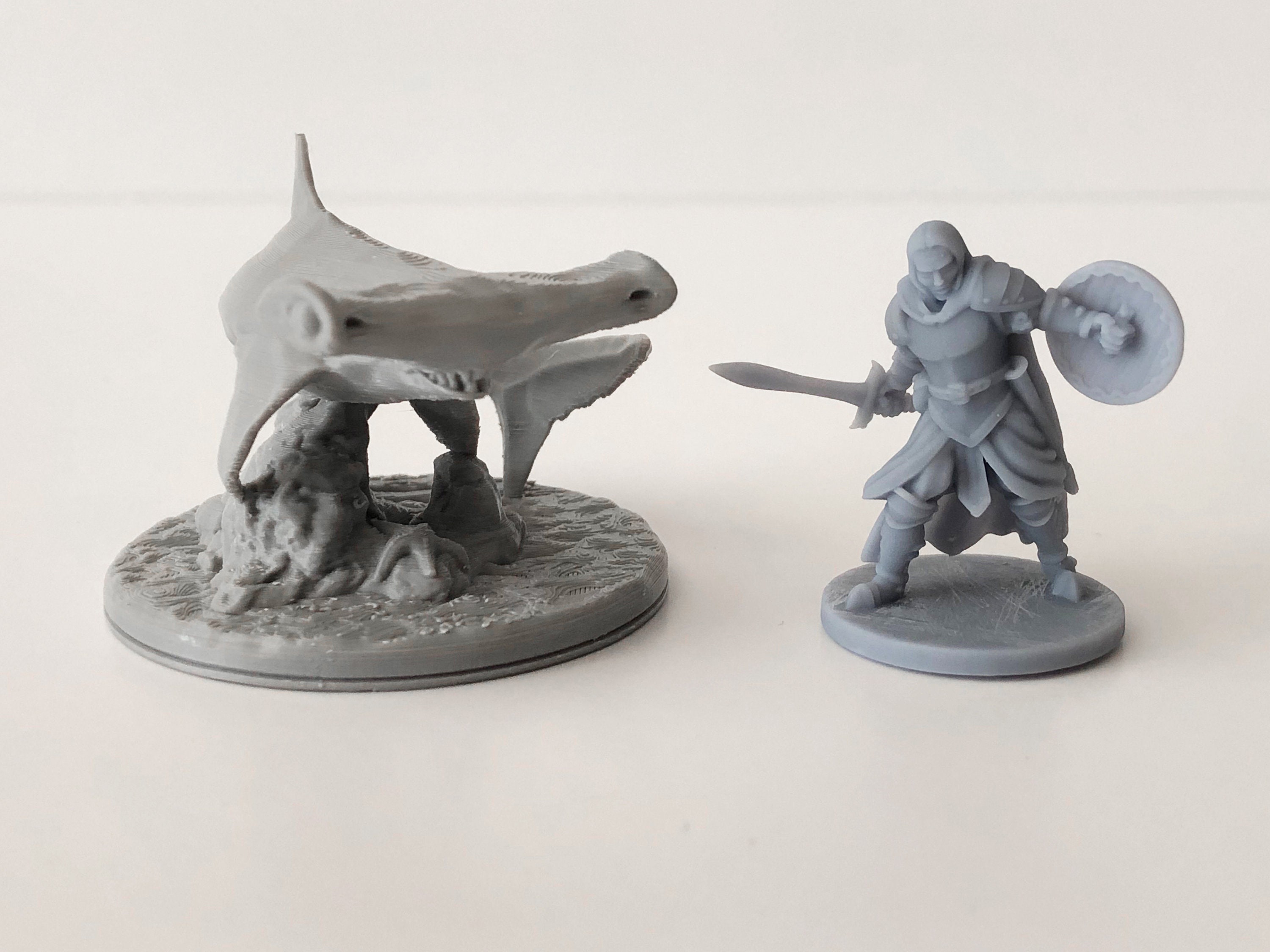 Dnd Hammerhead Shark Tabletop Terrain Underwater Sea Ocean | Etsy