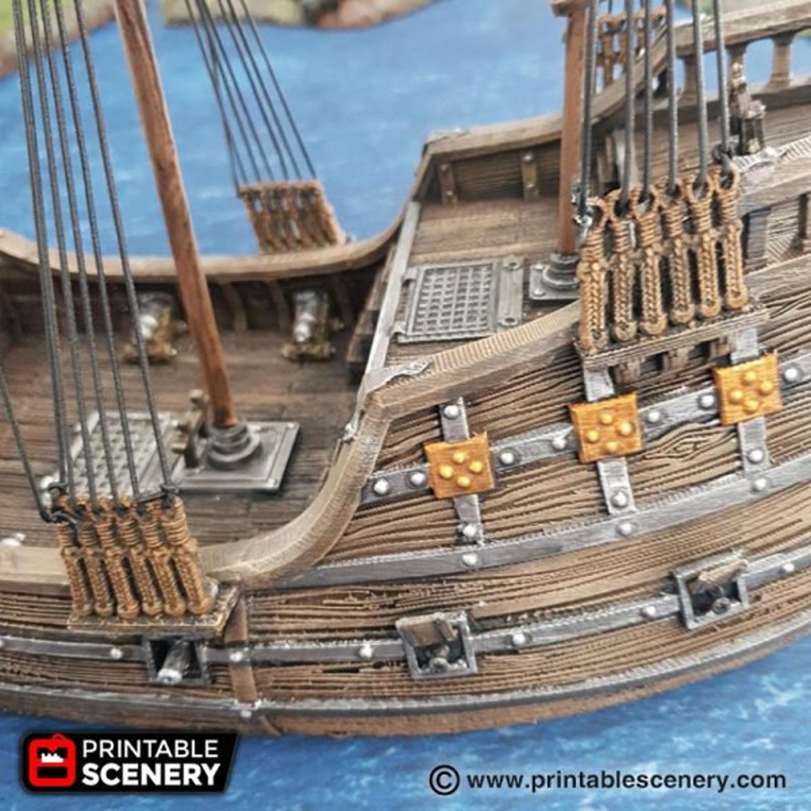 Dnd the Fluyt Ship Dungeons and Dragons Pirate Fleet Boat - Etsy Australia