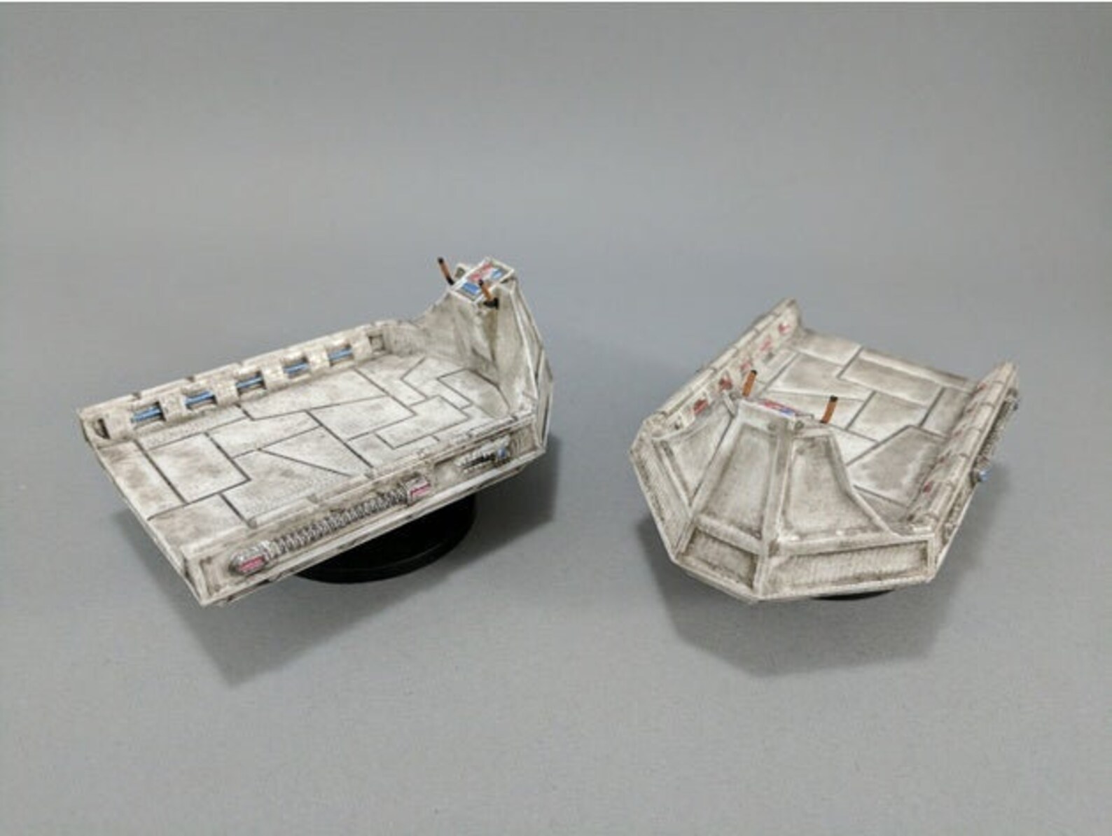 Dnd Sci-fi Cargo Sled Hover Transport Skiff Spaceship Star Wars Legion ...