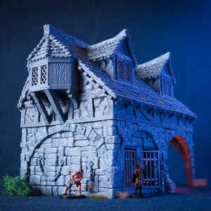Dnd Prison Jail Cell Incarceration Building City of Tarok Village ...