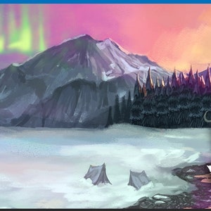 Dnd Sabertooth Saber Tooth Tiger Wilds of Wintertide Arctic Ice Age ...