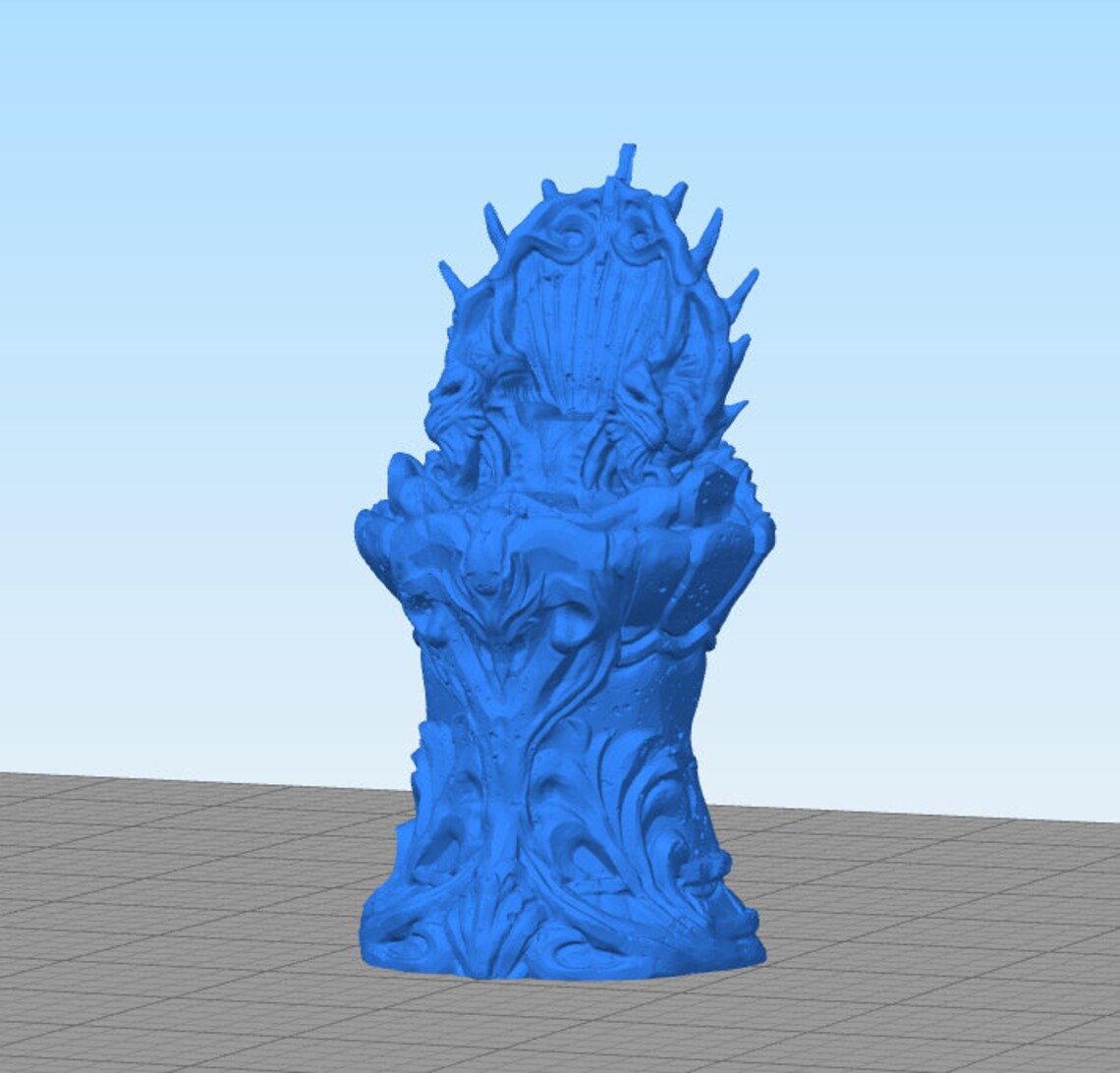 Dnd Atlantis Royal Sea Throne Depths of Savage Atoll Tabletop Scatter ...