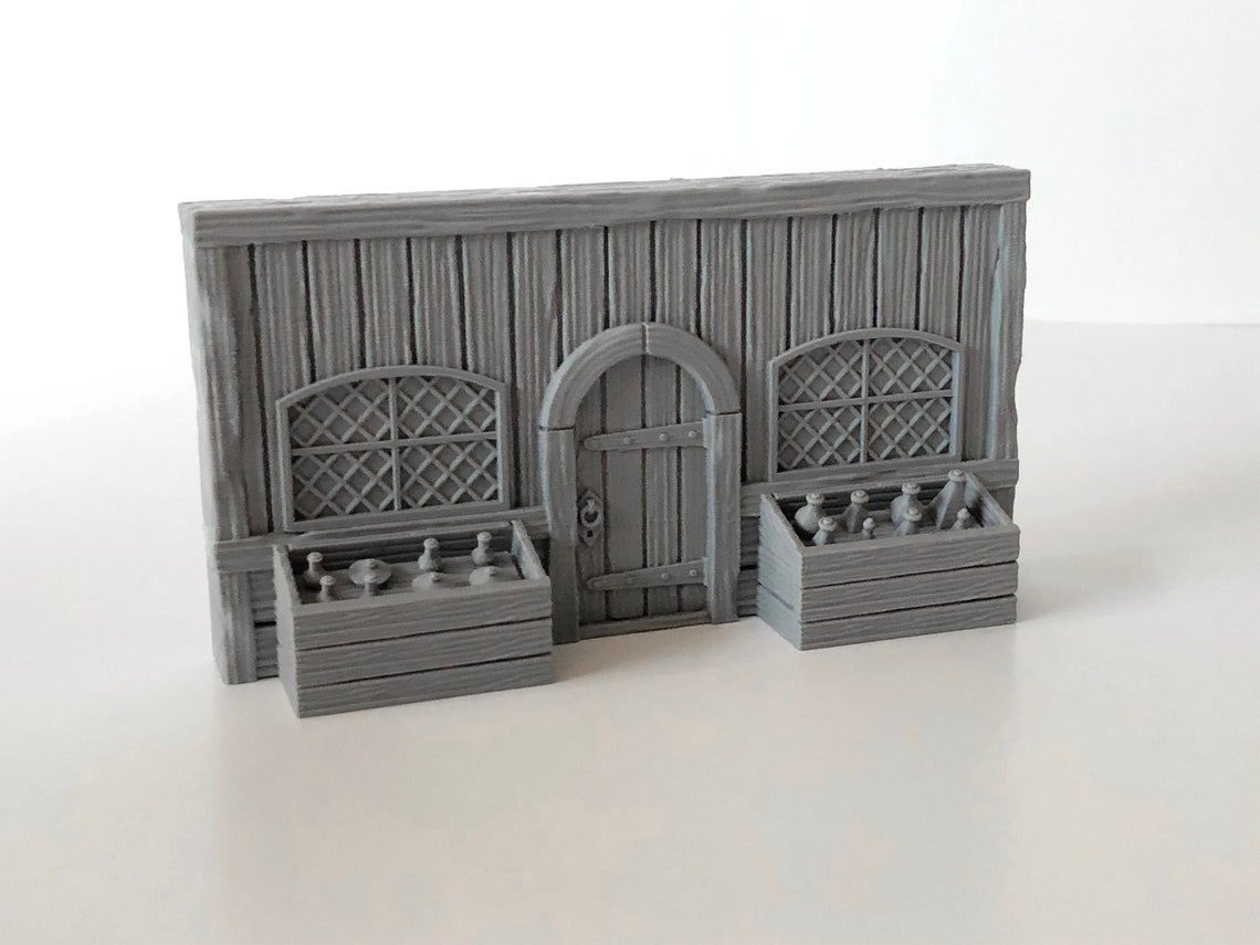 Dnd Market Trade Shop Village Building Facade Weapons Grocery ...
