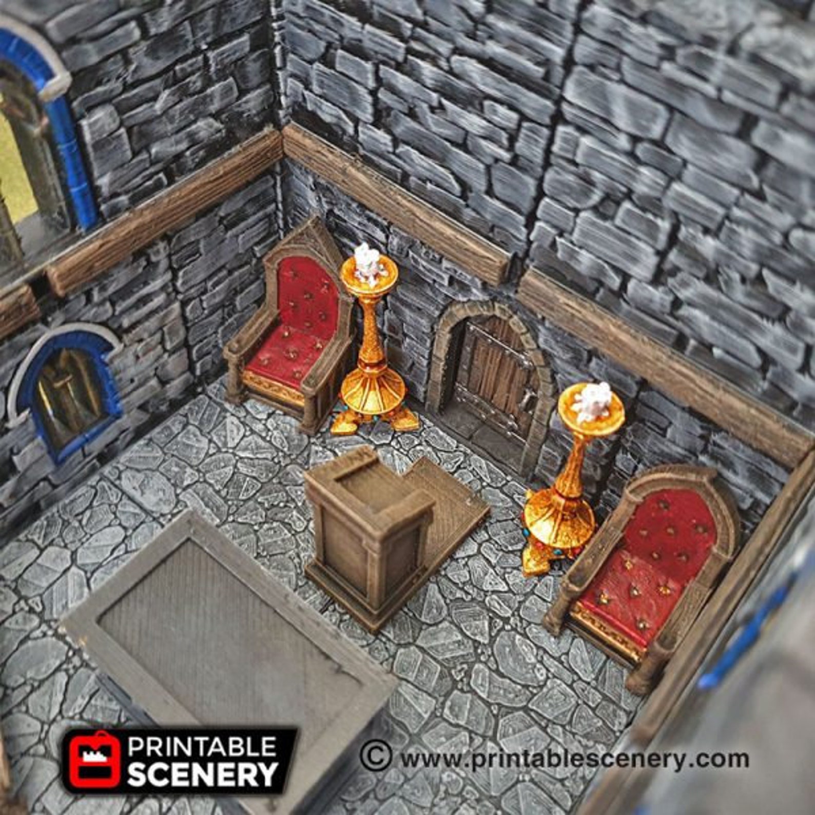 Dnd Church Chapel Furniture Set Benches Altar Tabletop Scatter - Etsy ...