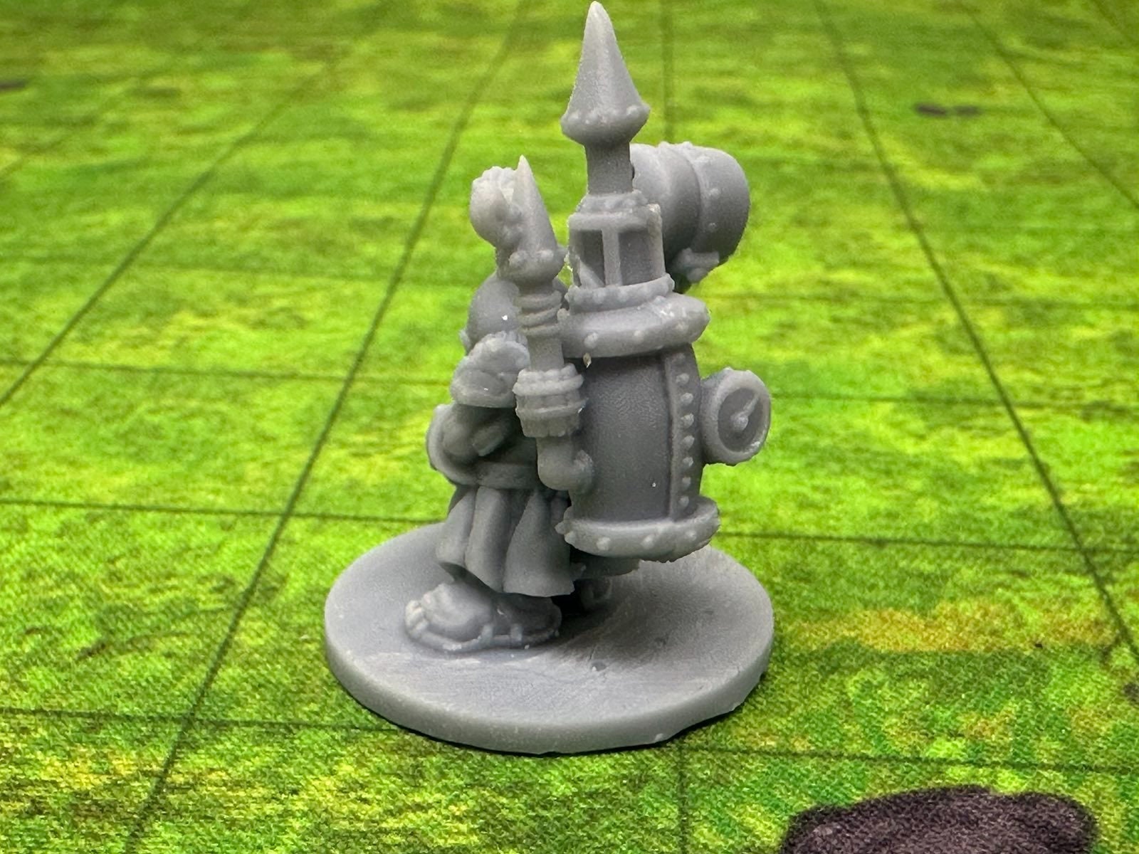 Dnd B-STOCK Dwarven Tinkerer Archanist Mechanic 28mm Resin Miniature ...