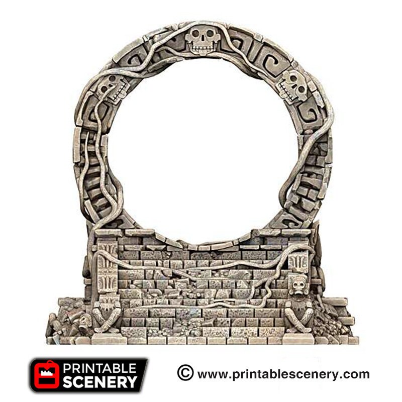Dnd Cosmic Gate Magic Portal Time Travel New Eden Scatter Terrain RPG D ...